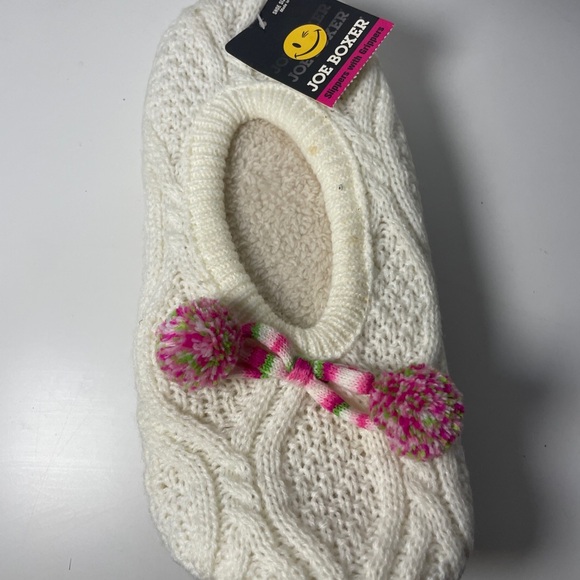 Joe Boxer | Shoes | New Joe Boxer Knit Nonslip Slippers House Shoes ...